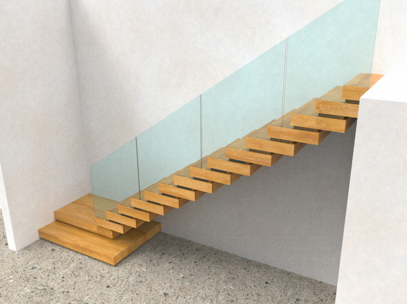 What is a stacked staircase and the structure of it? - Foshan Evans